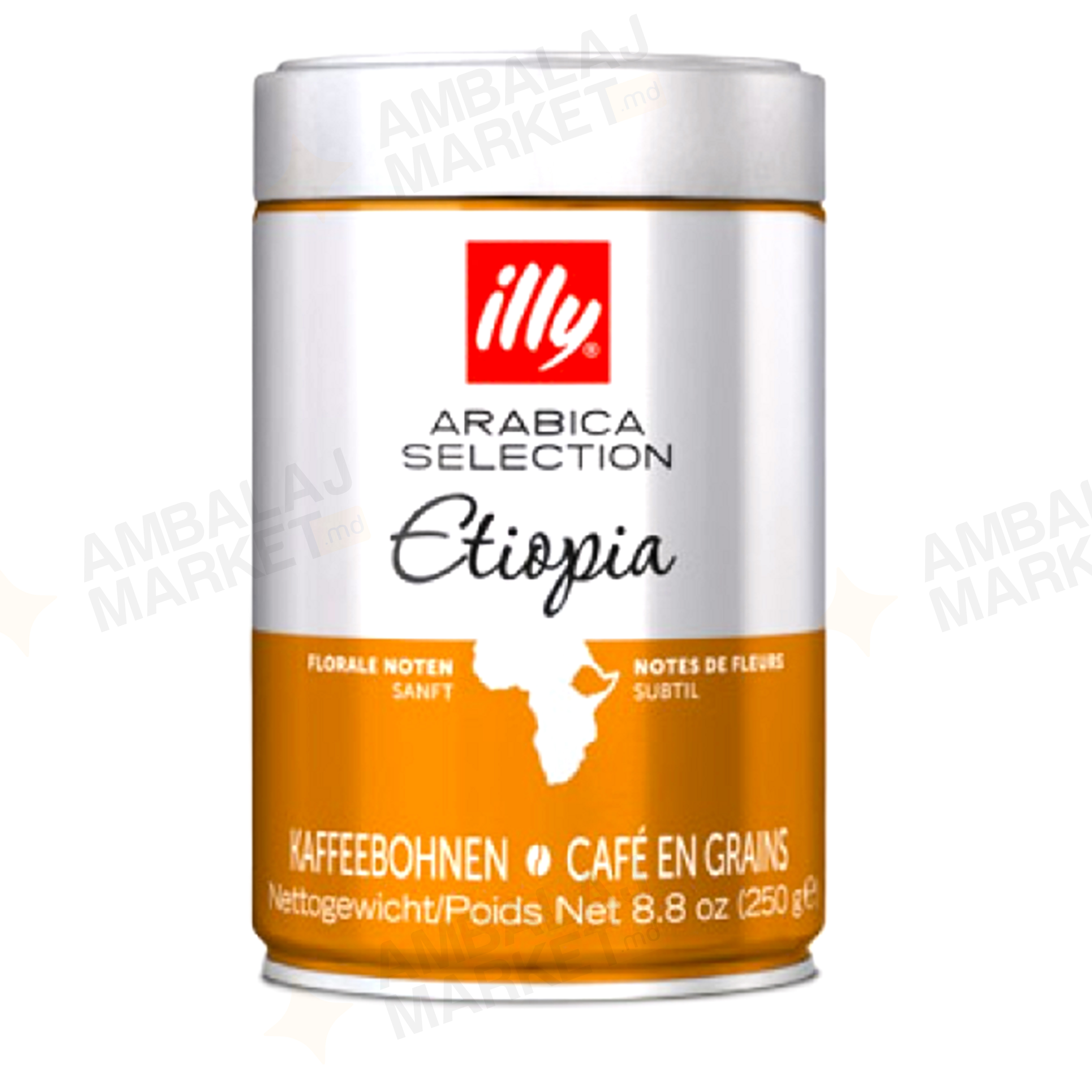 Illy Espresso Arabica Selection Etiopia – Cafea premium din Etiopia 250 g