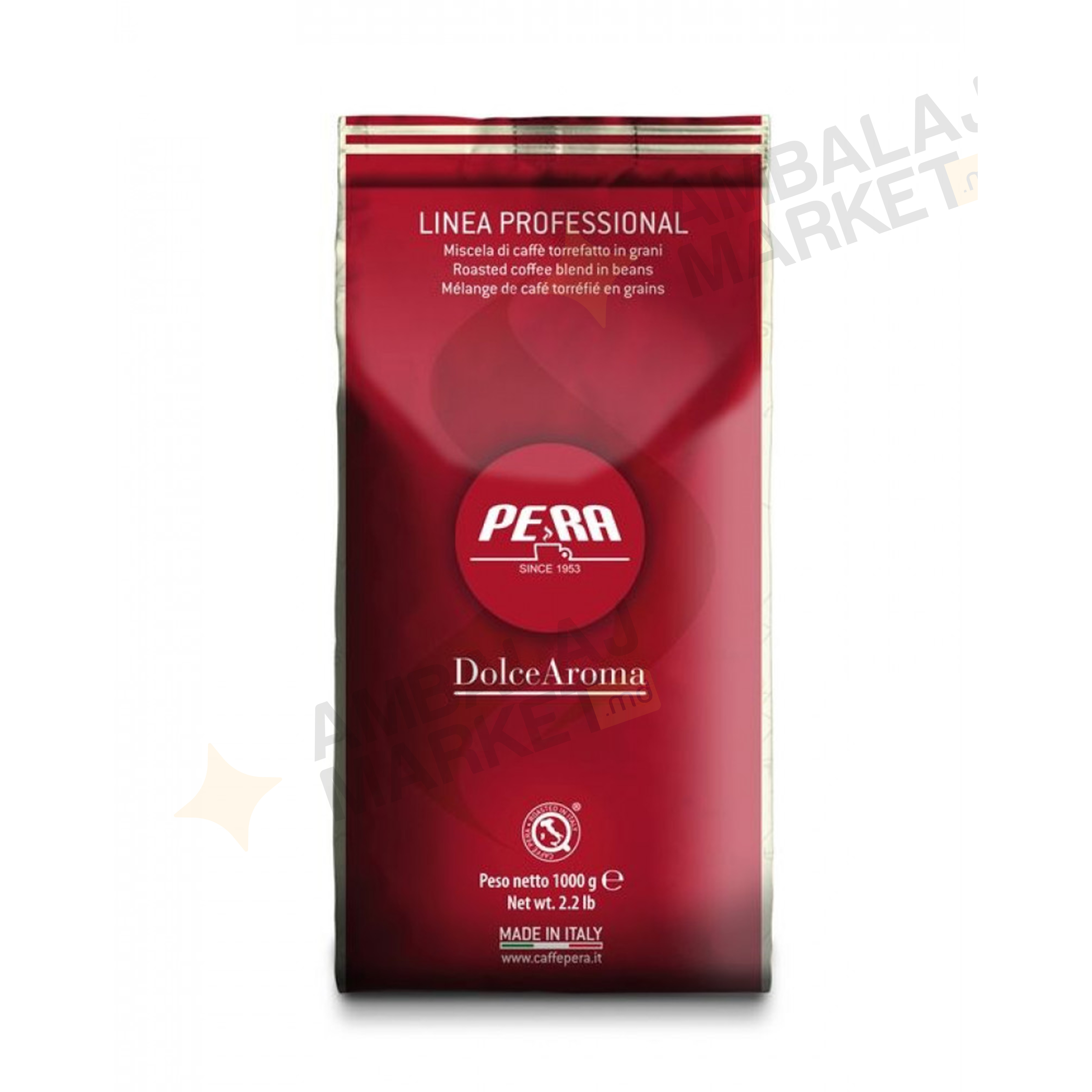 Cafea Boabe Pera Dolce Aroma 1kg - Amestec Arabica și Robusta cu Aromă ...